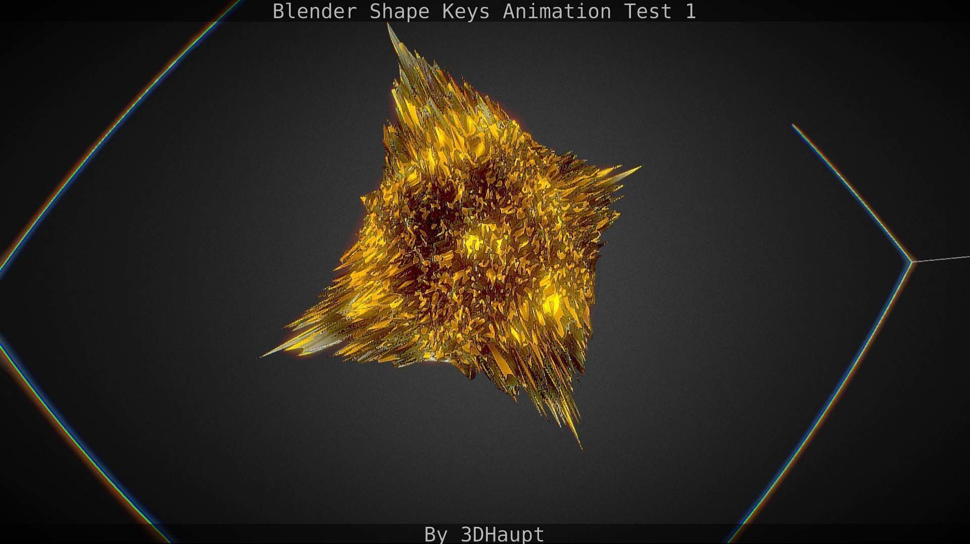 Blender Shape Keys Animation Test free 3D model animated | CGTrader