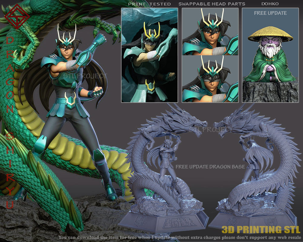 Saint Seiya 3D Model Collection | CGTrader