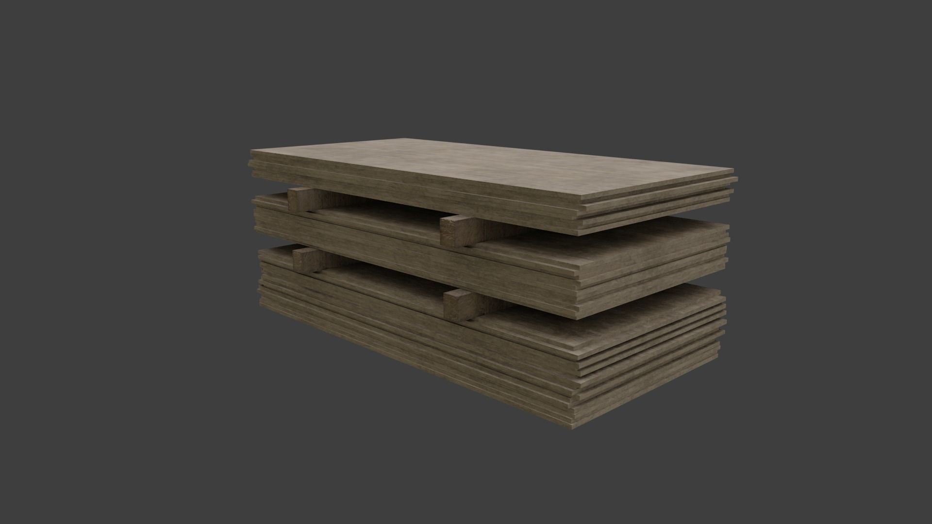 3D model Construction Wood Planks VR / AR / low-poly | CGTrader