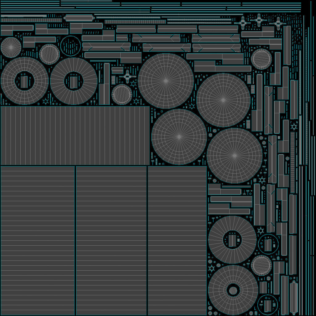 Liquid storage models pack free 3D model | CGTrader