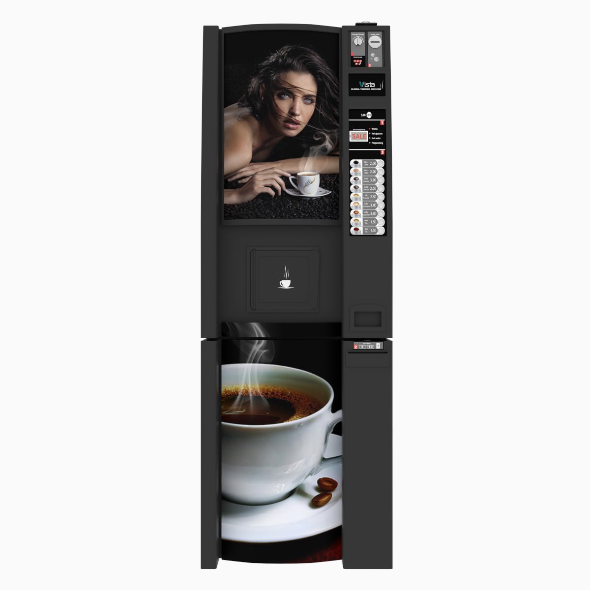 Coffee Vending Machine 3D model | CGTrader