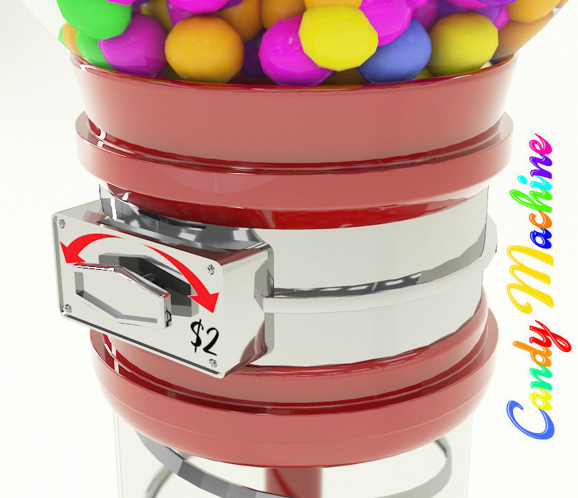 Candy Machine 3D model | CGTrader