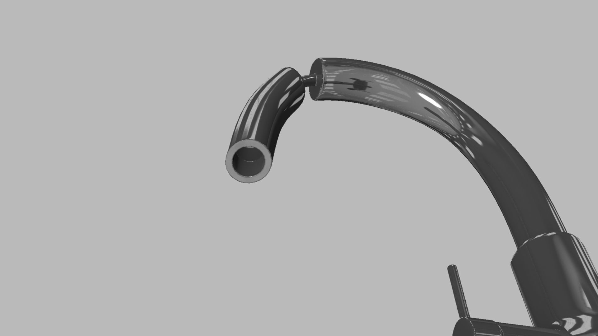 3D Tap kitchen faucet with two handles 3D model | CGTrader