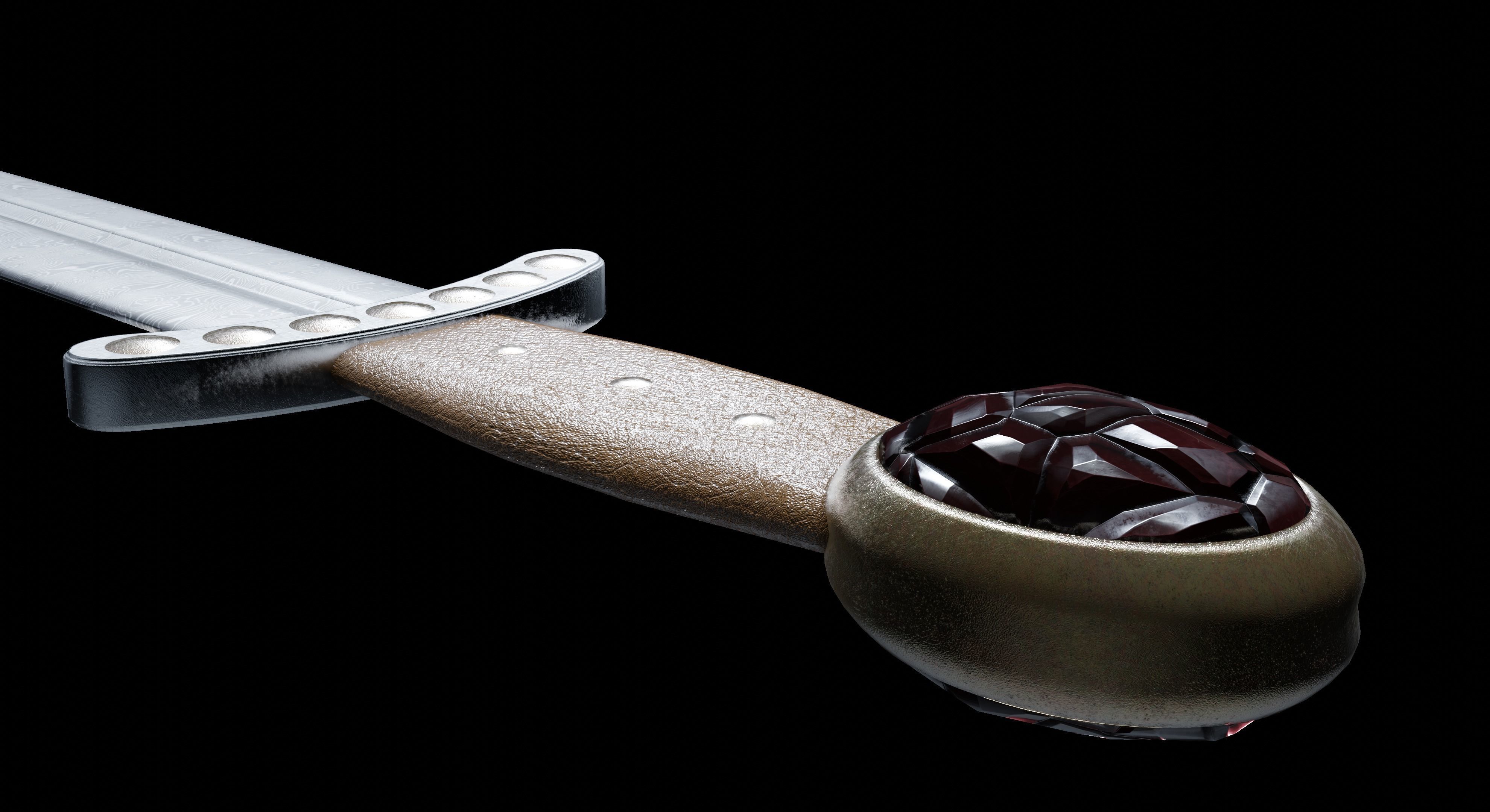 SwordPack medieval sword 3D model | CGTrader