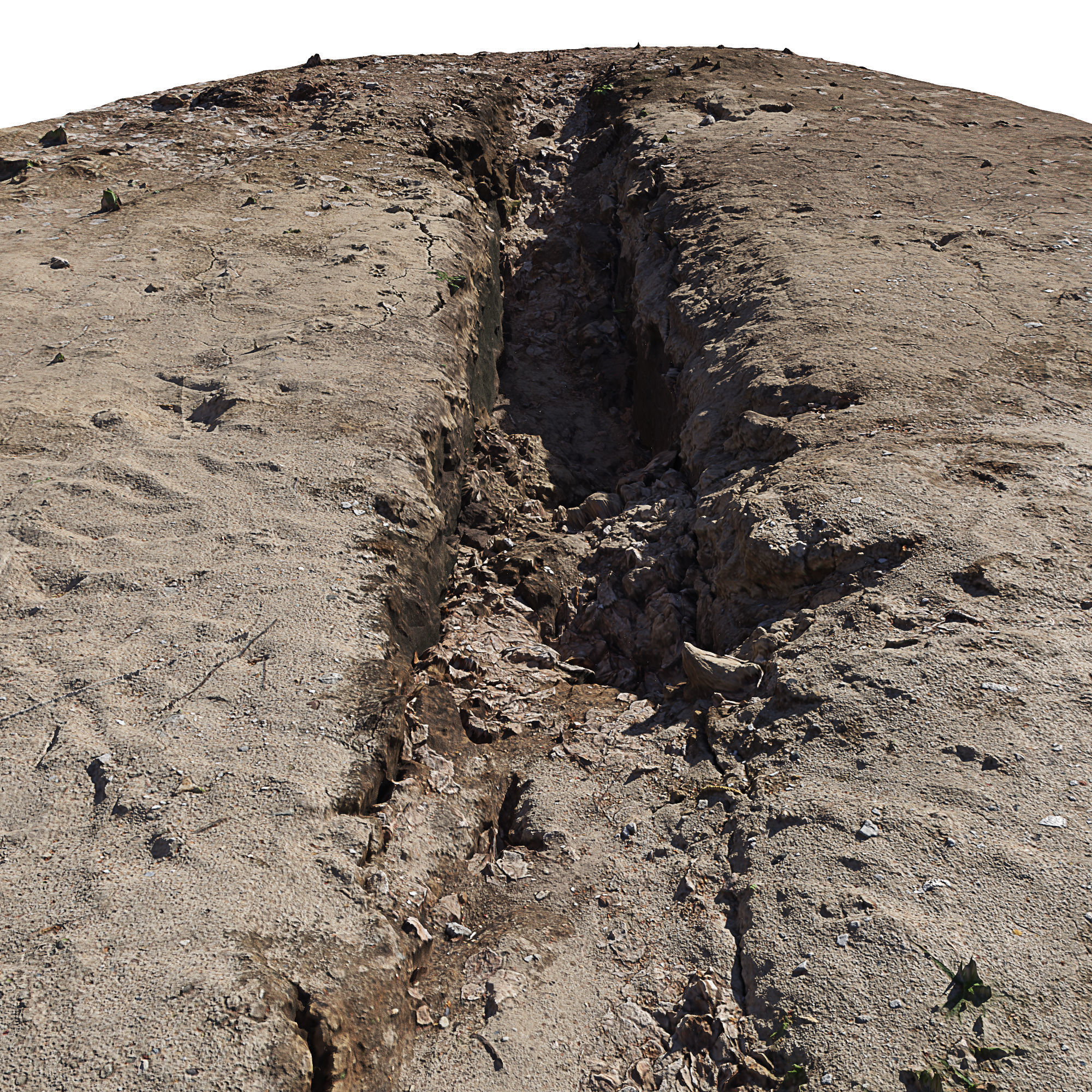 Ultra realistic Trench 3D model | CGTrader