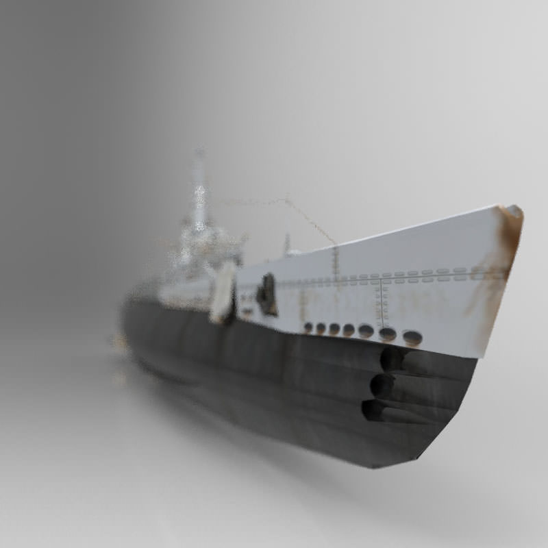USS Trigger in various formats 3D model | CGTrader
