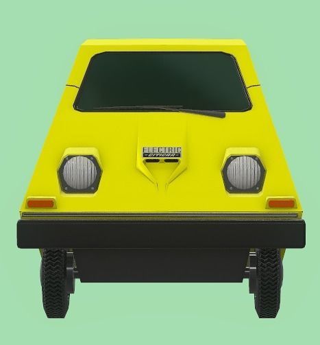 3D model Sebring-Vanguard Citicar 1976 VR / AR / low-poly | CGTrader