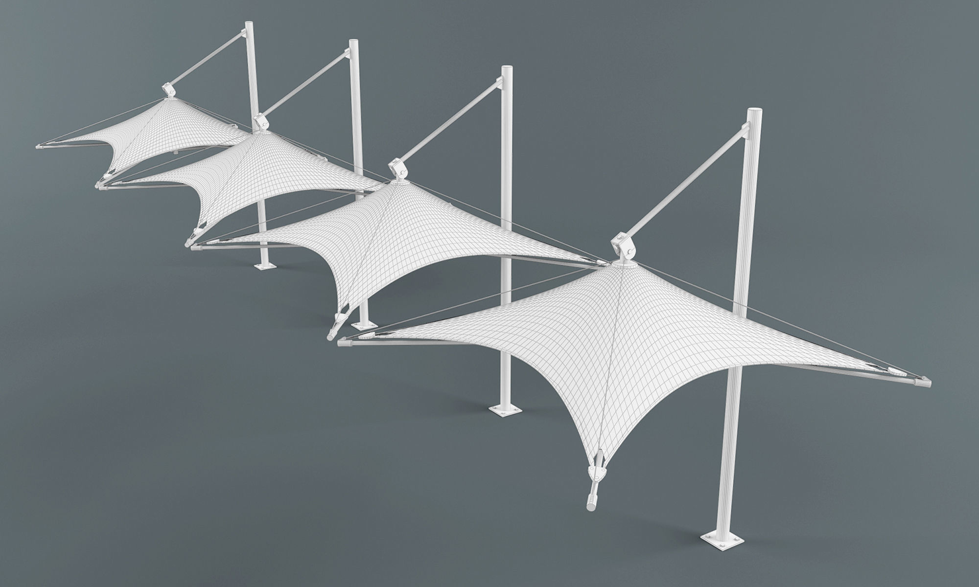 Canopy Tent 3D model | CGTrader