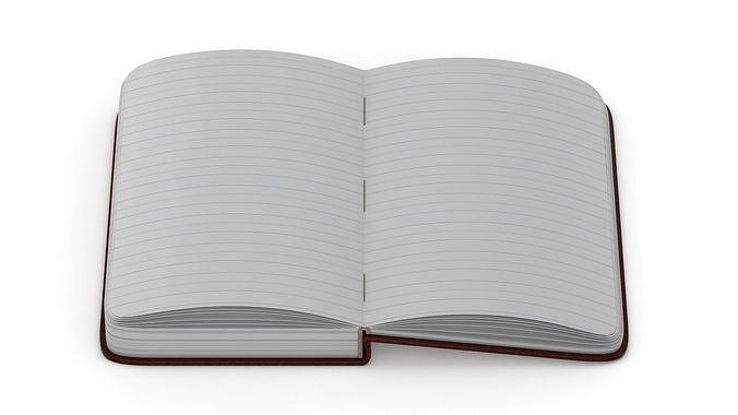 Open Journal 3D model | CGTrader