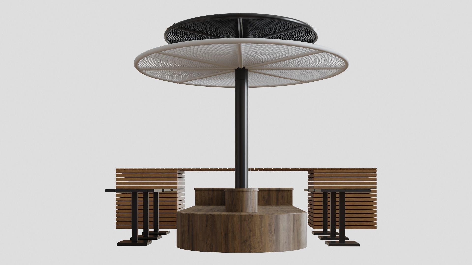 Food Court 3D model | CGTrader