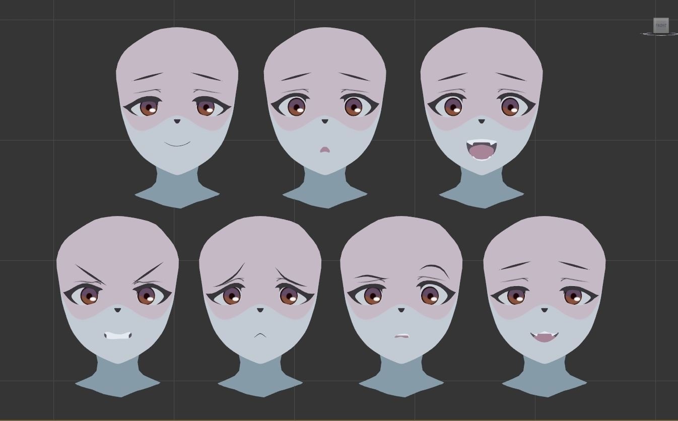 Nazuna BNA Brand New Animal 3D model rigged | CGTrader