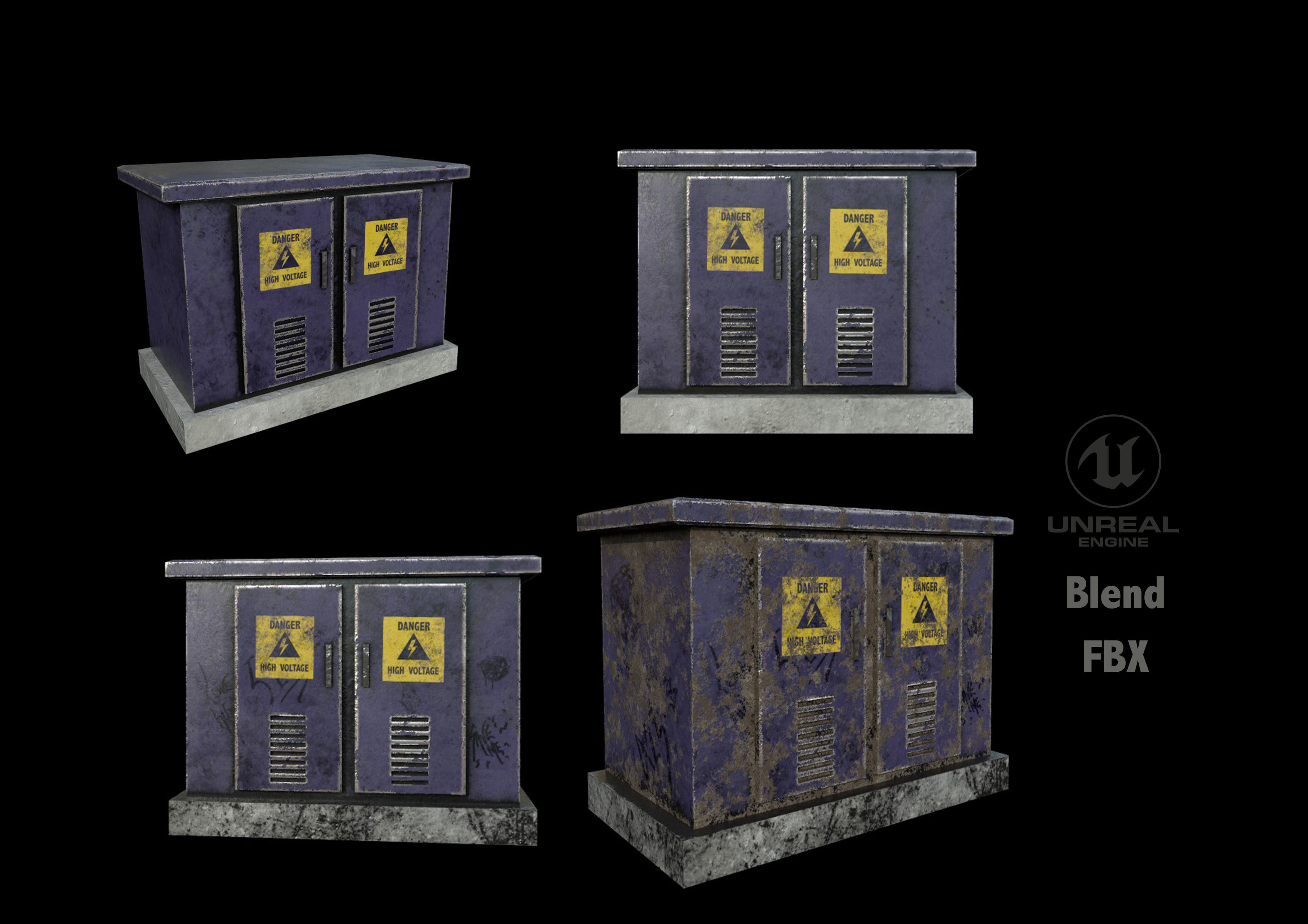 3D model Fuse Box VR / AR / low-poly | CGTrader