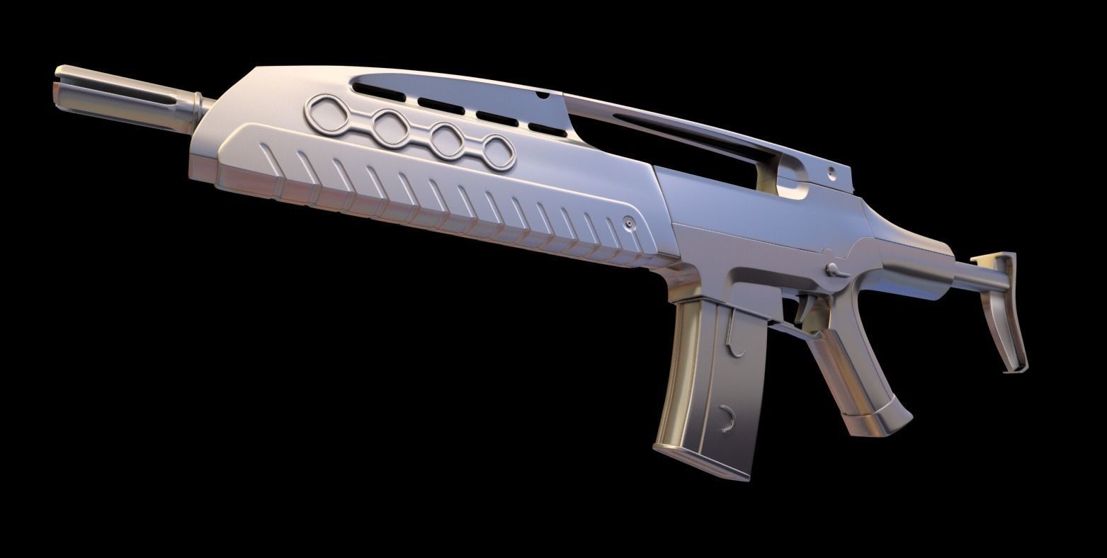 xm8 machine-gun 3D model | CGTrader