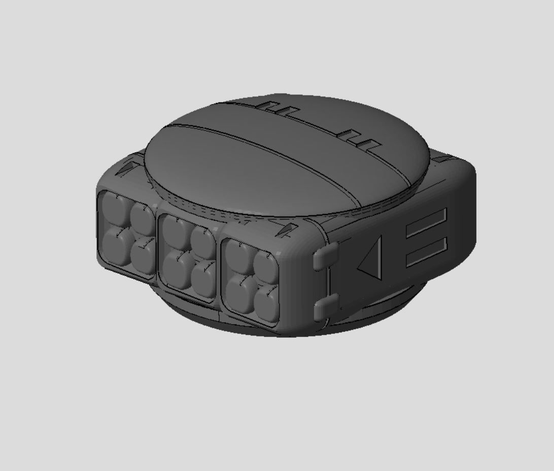 CHIBI-TECH SD - MML-12 3x4 ML POD 3D model 3D printable | CGTrader