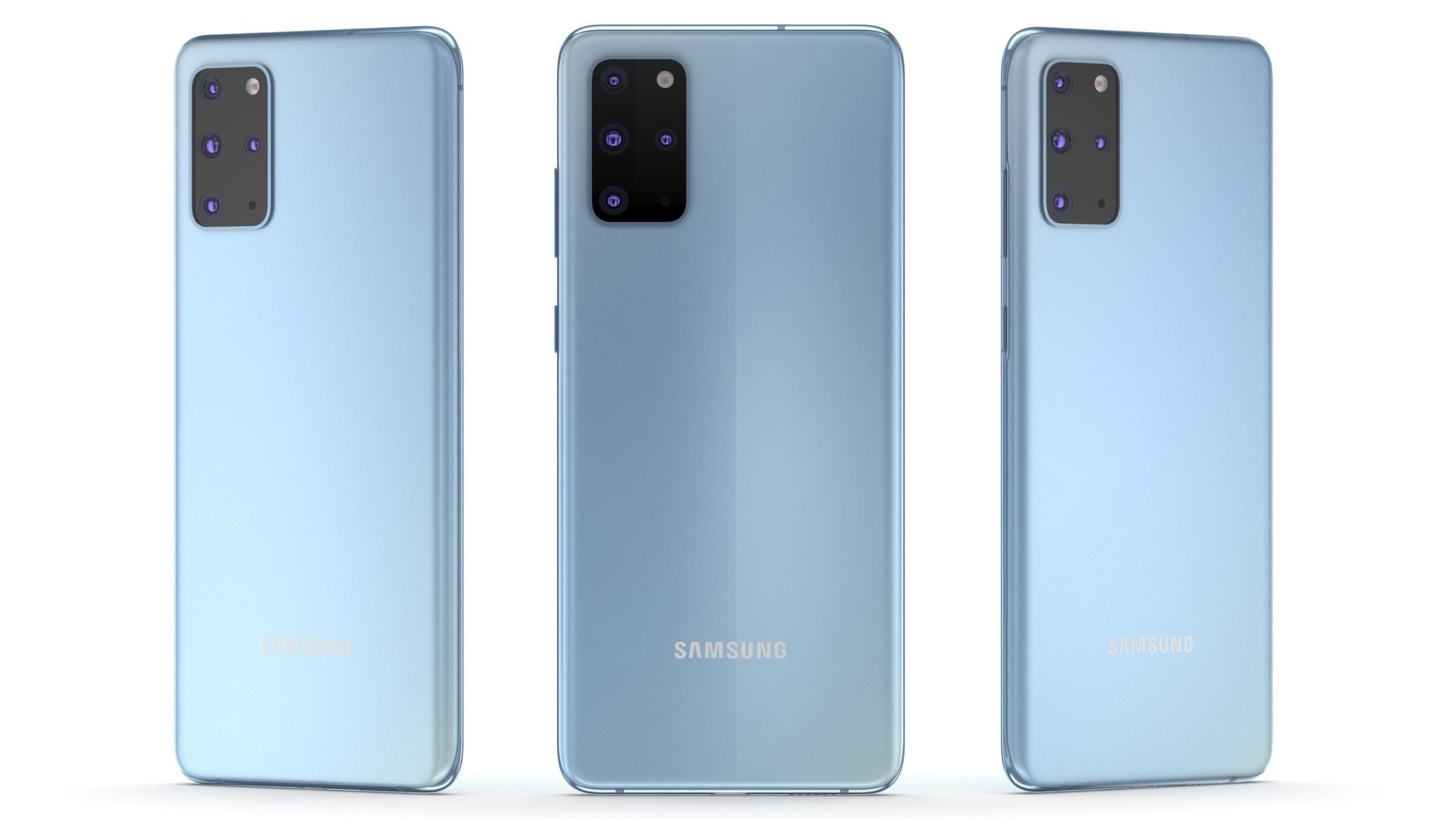 Samsung Galaxy S20 Plus All Colors 3D model | CGTrader