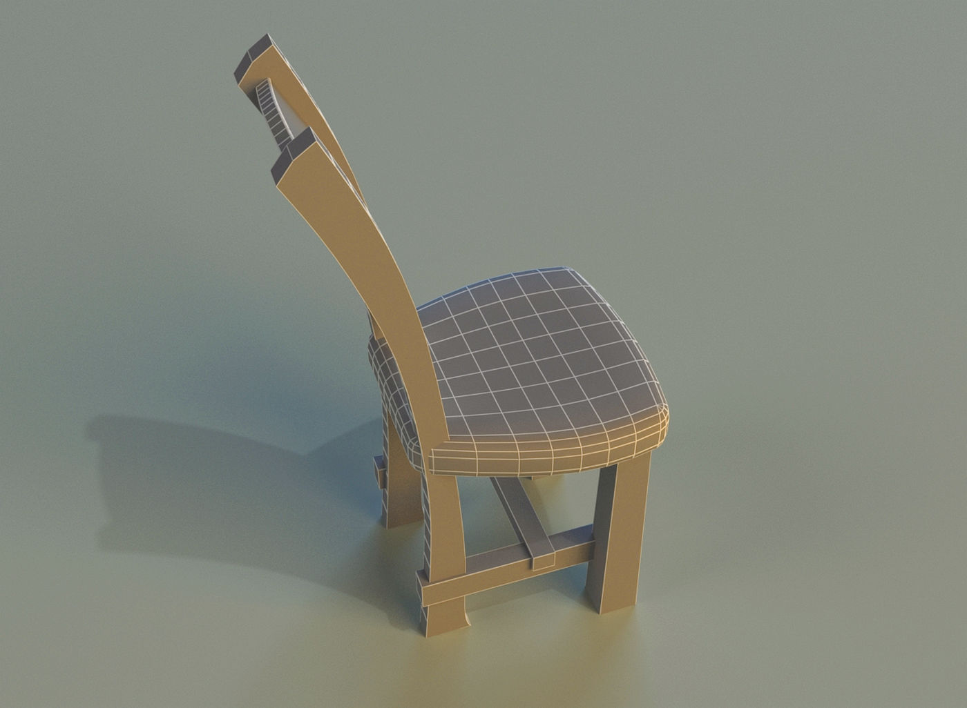Chair old style 3D model | CGTrader