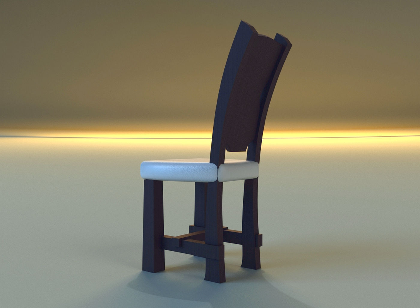 Chair old style 3D model | CGTrader