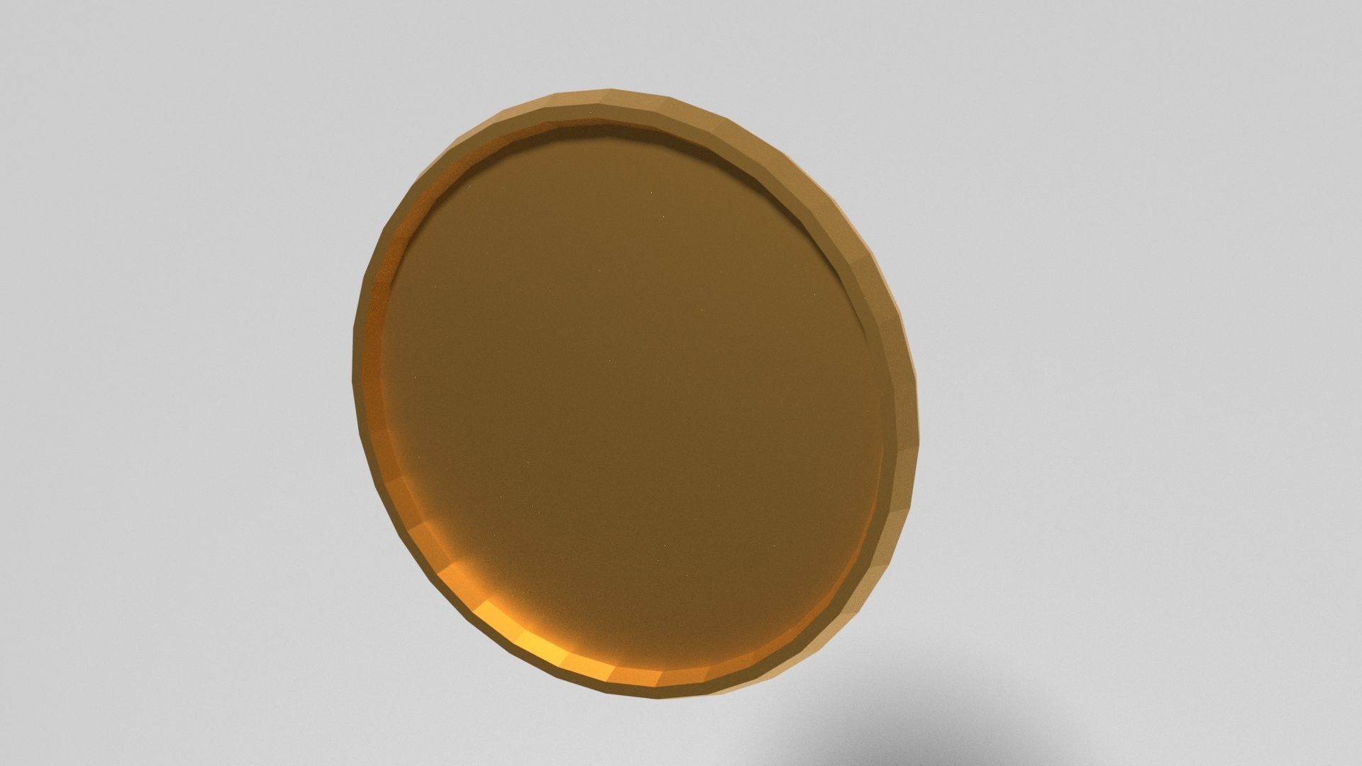 Gold Coin 3D Model Low Poly free VR / AR / low-poly 3D model | CGTrader