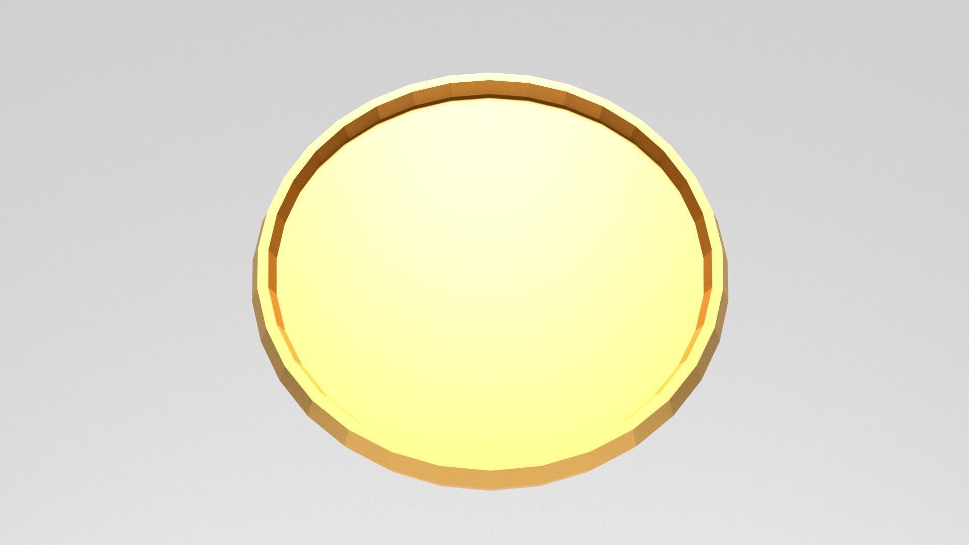 Gold Coin 3D Model Low Poly free VR / AR / low-poly 3D model | CGTrader