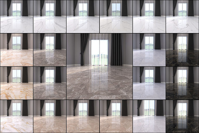 Marble Floor Collection 1 Texture | CGTrader