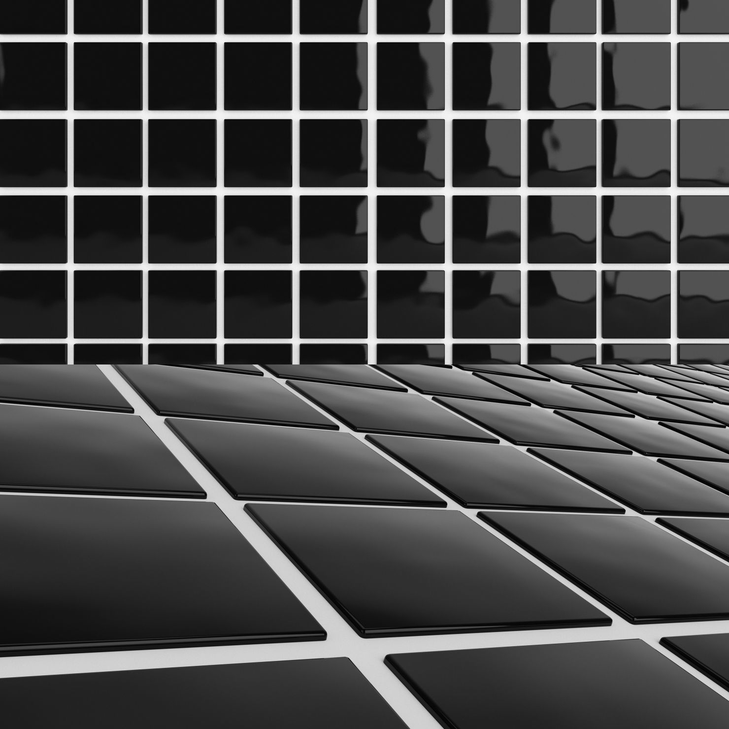 Square Tiles 3D model | CGTrader