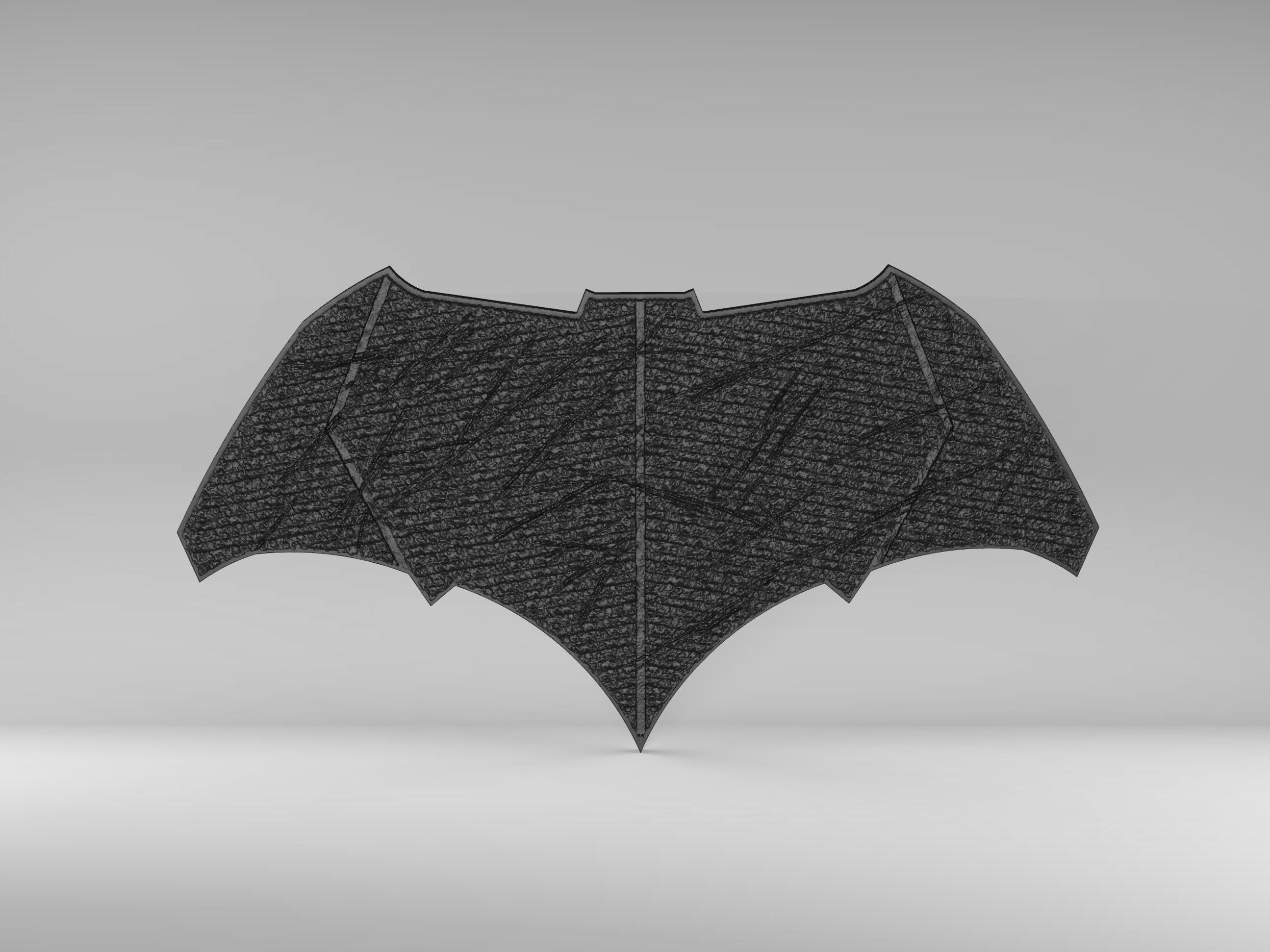 Batman Batfleck Chest Symbol Emblem 3D model 3D printable | CGTrader