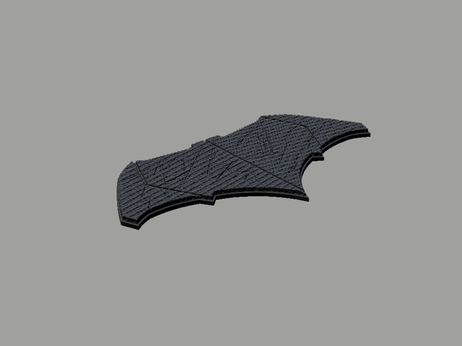 Batman Batfleck Chest Symbol Emblem 3D model 3D printable | CGTrader