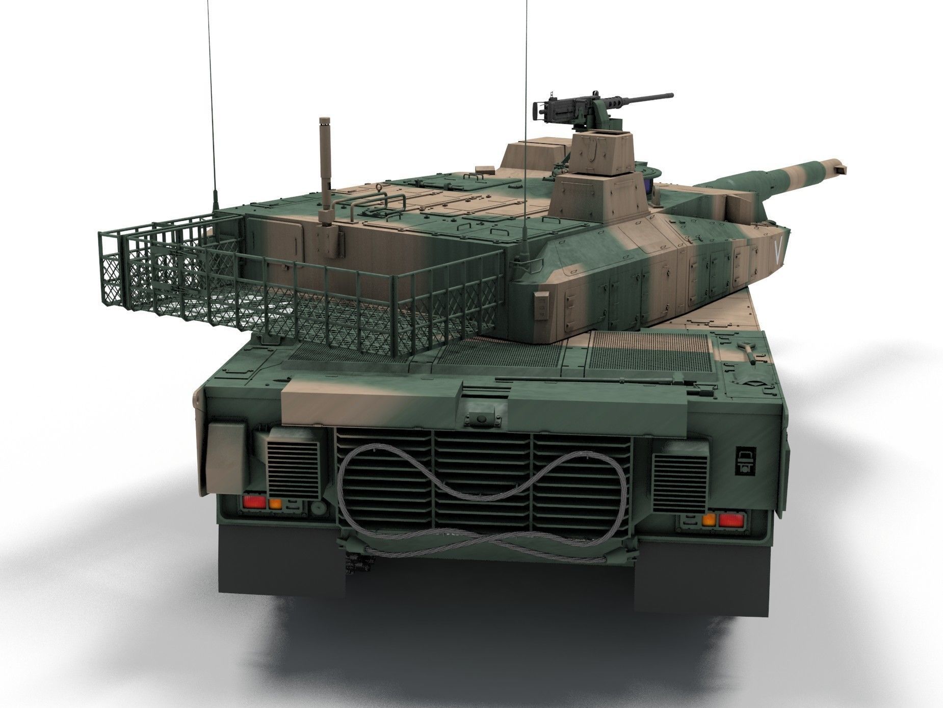 Type 10 tank 3D model | CGTrader