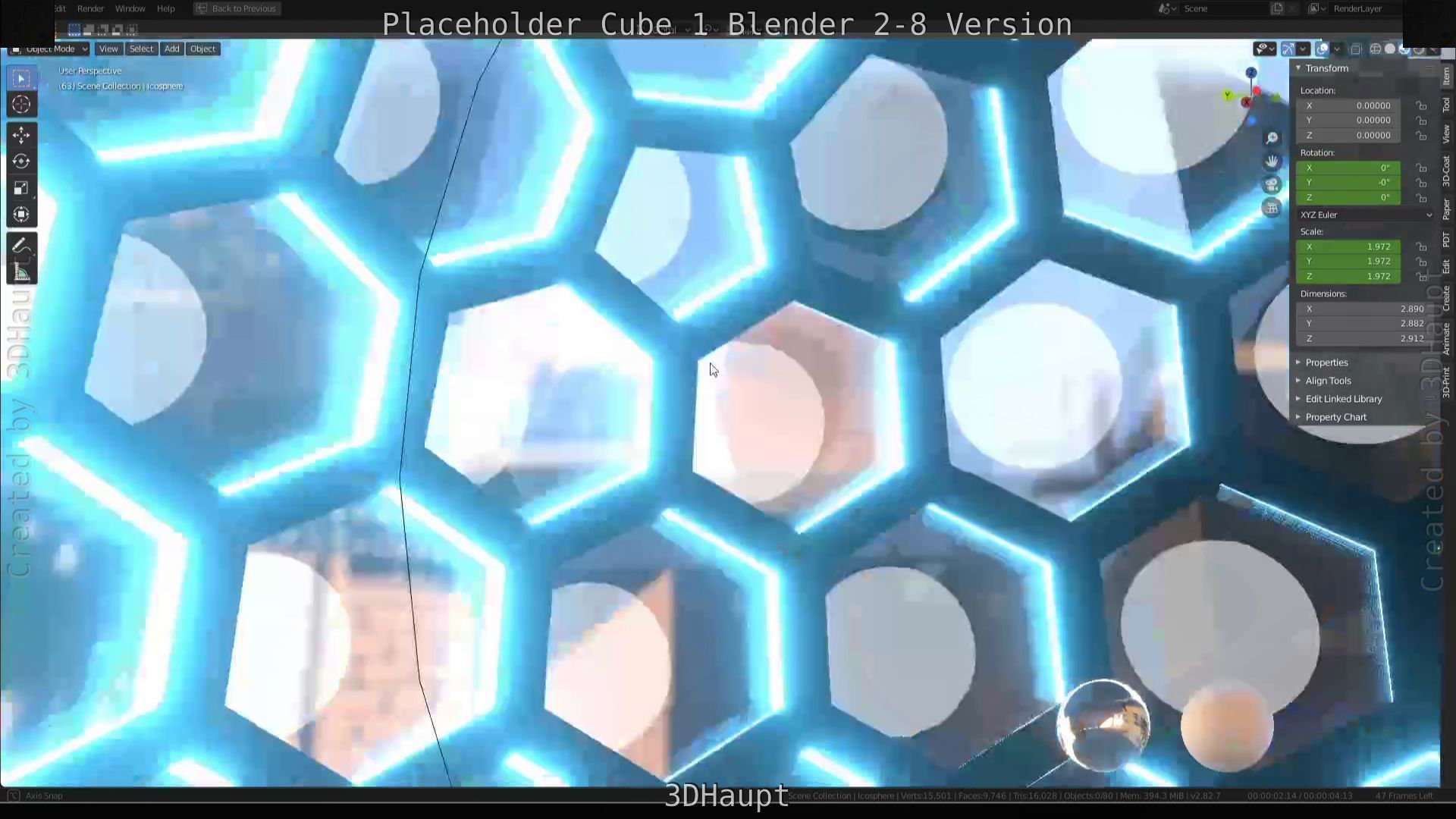 Placeholder Cube Version 1 free 3D model animated | CGTrader