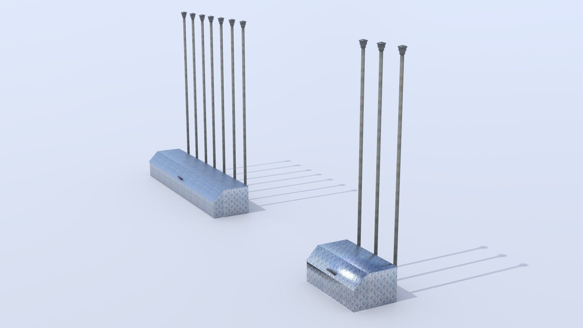 Fuel Fill Point Service Station free 3D model | CGTrader