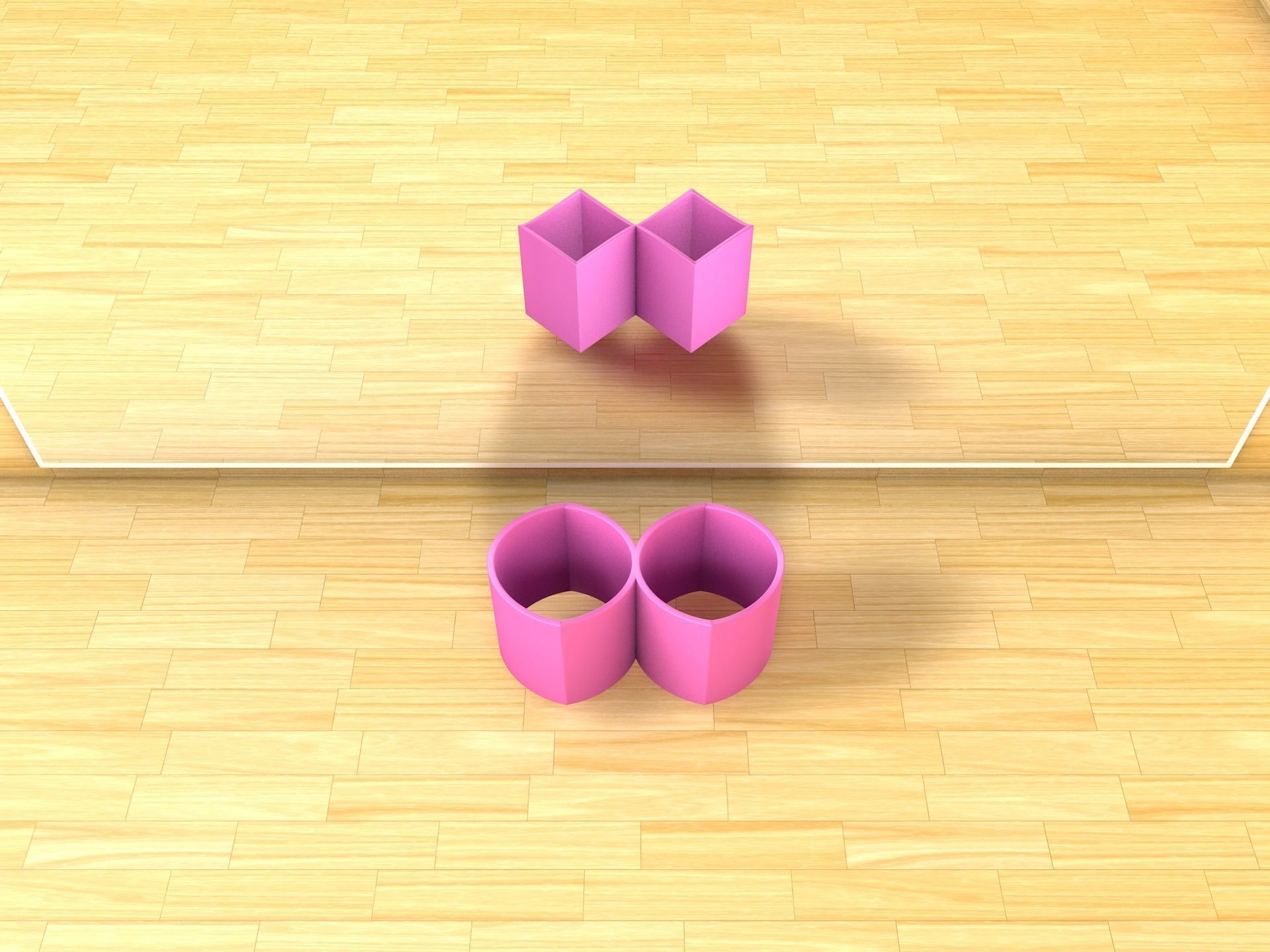Ambiguous Cylinder 3D Printable Models - illusion 3D model 3D printable ...