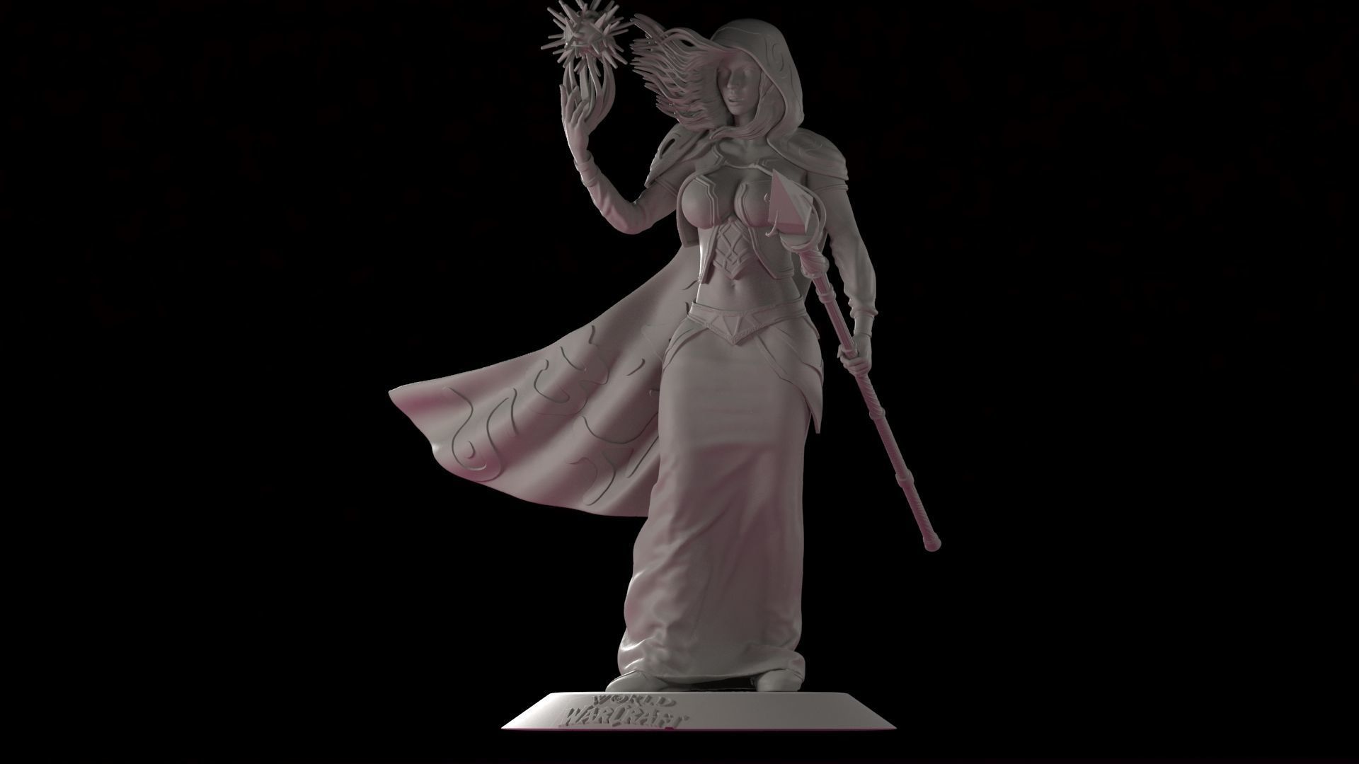 Jaina Proudmoore 3D print model 3D model 3D printable | CGTrader