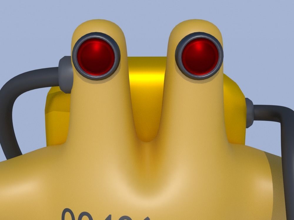 3D model Low-Poly Monsters INC CDA agent alien monster 3D rigged model ...