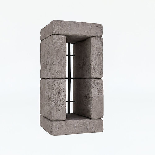3D model Old Stone Window 02 VR / AR / low-poly | CGTrader