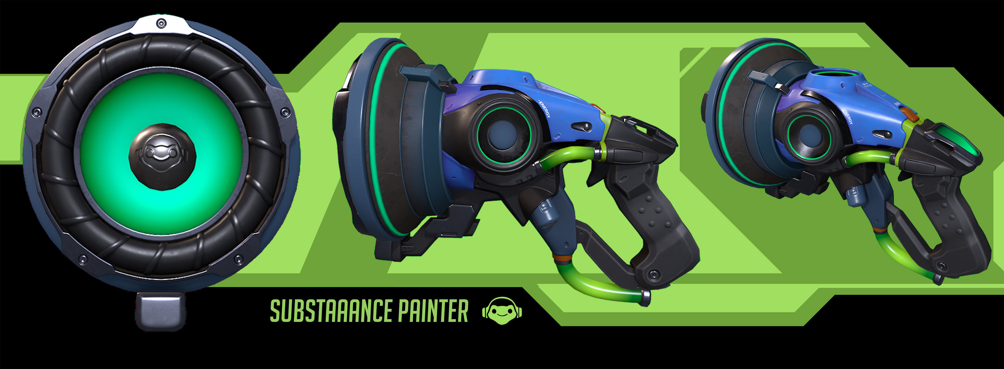 3D model Sound Gun game-ready VR / AR / low-poly | CGTrader