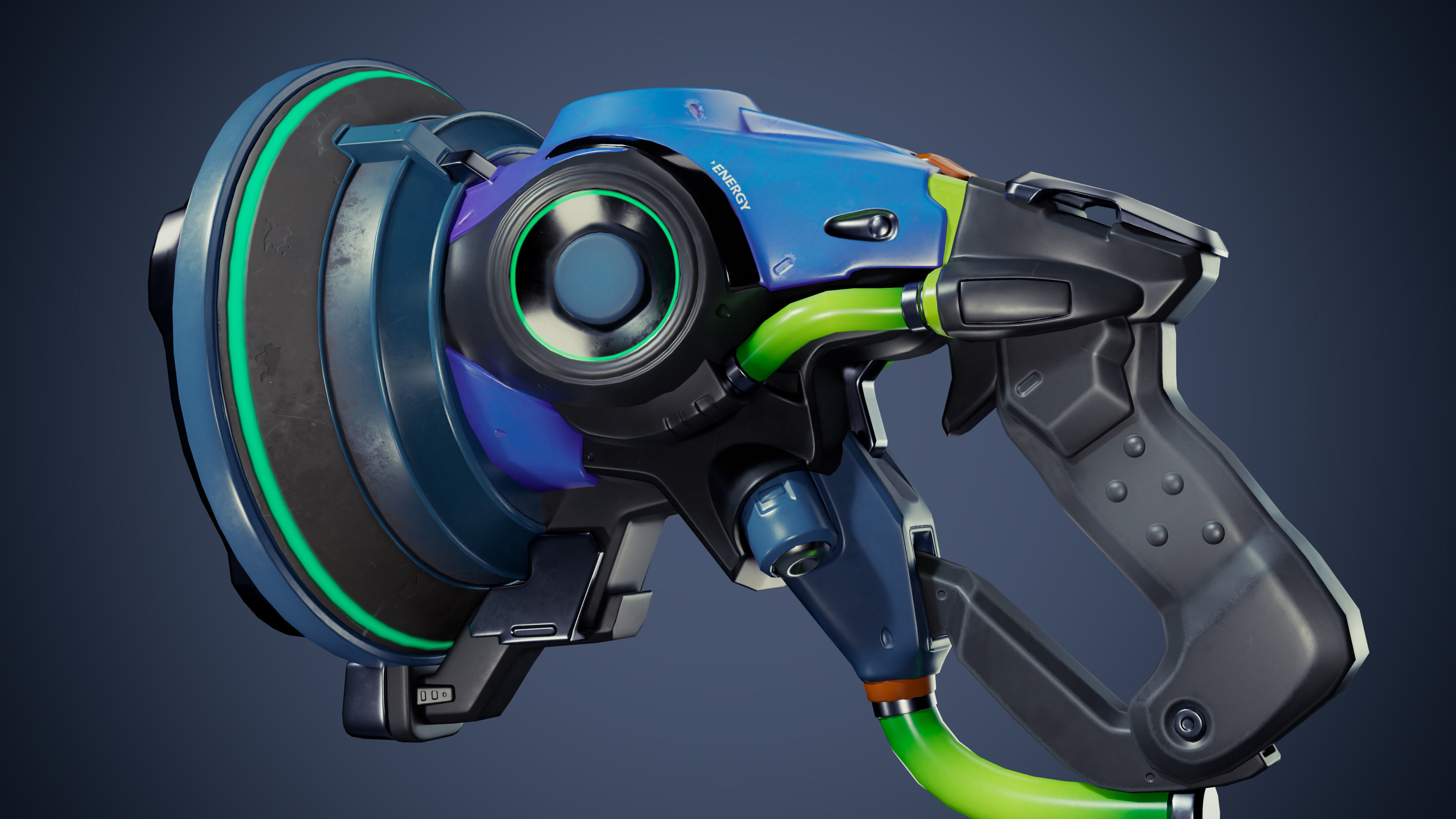 3D model Sound Gun game-ready VR / AR / low-poly | CGTrader