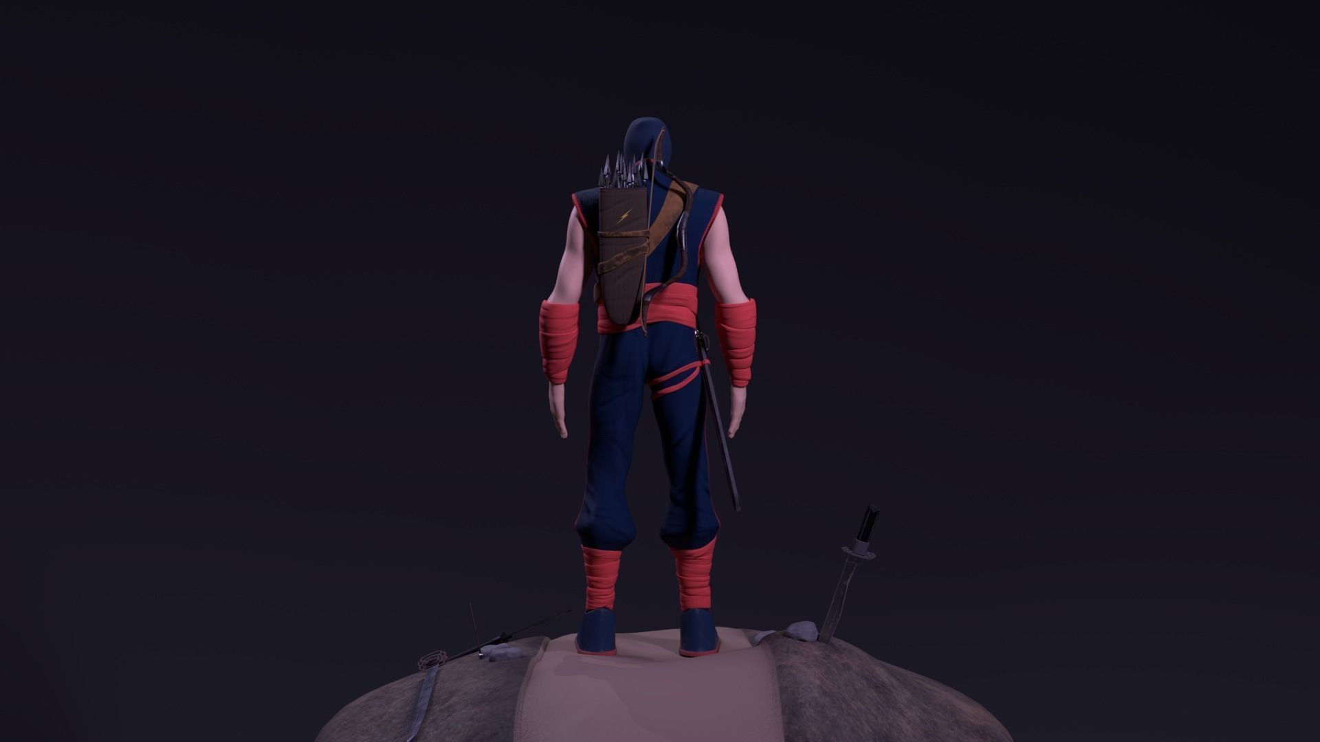 Ninja 3D model | CGTrader