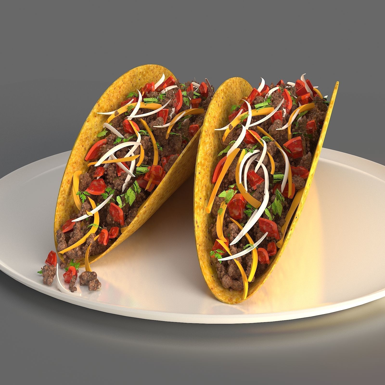3D Taco Wraps other | CGTrader