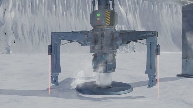 Drilling Machine 3D model animated | CGTrader