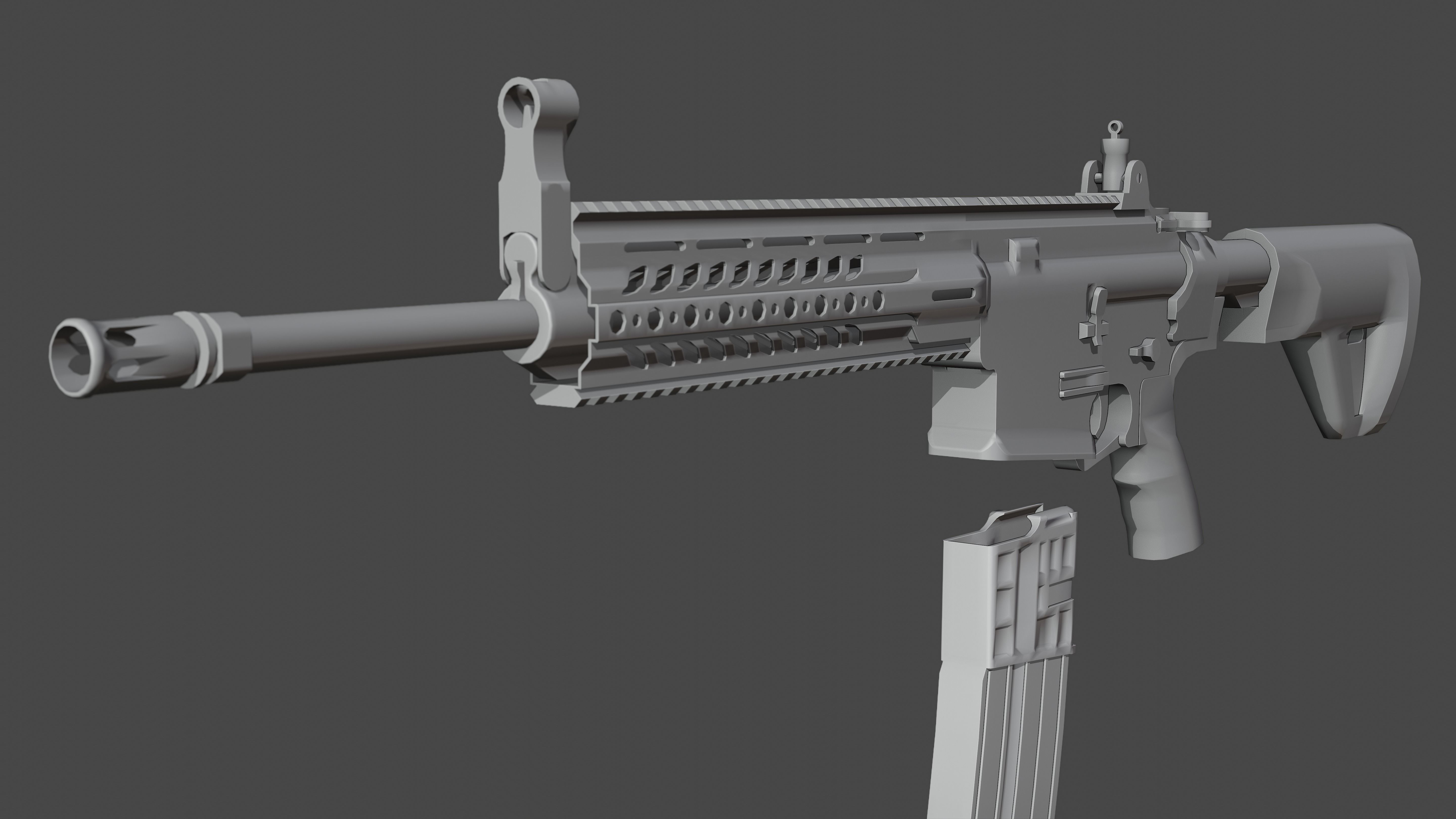 3D model MPT 76 Untextured Rigged VR / AR / low-poly | CGTrader