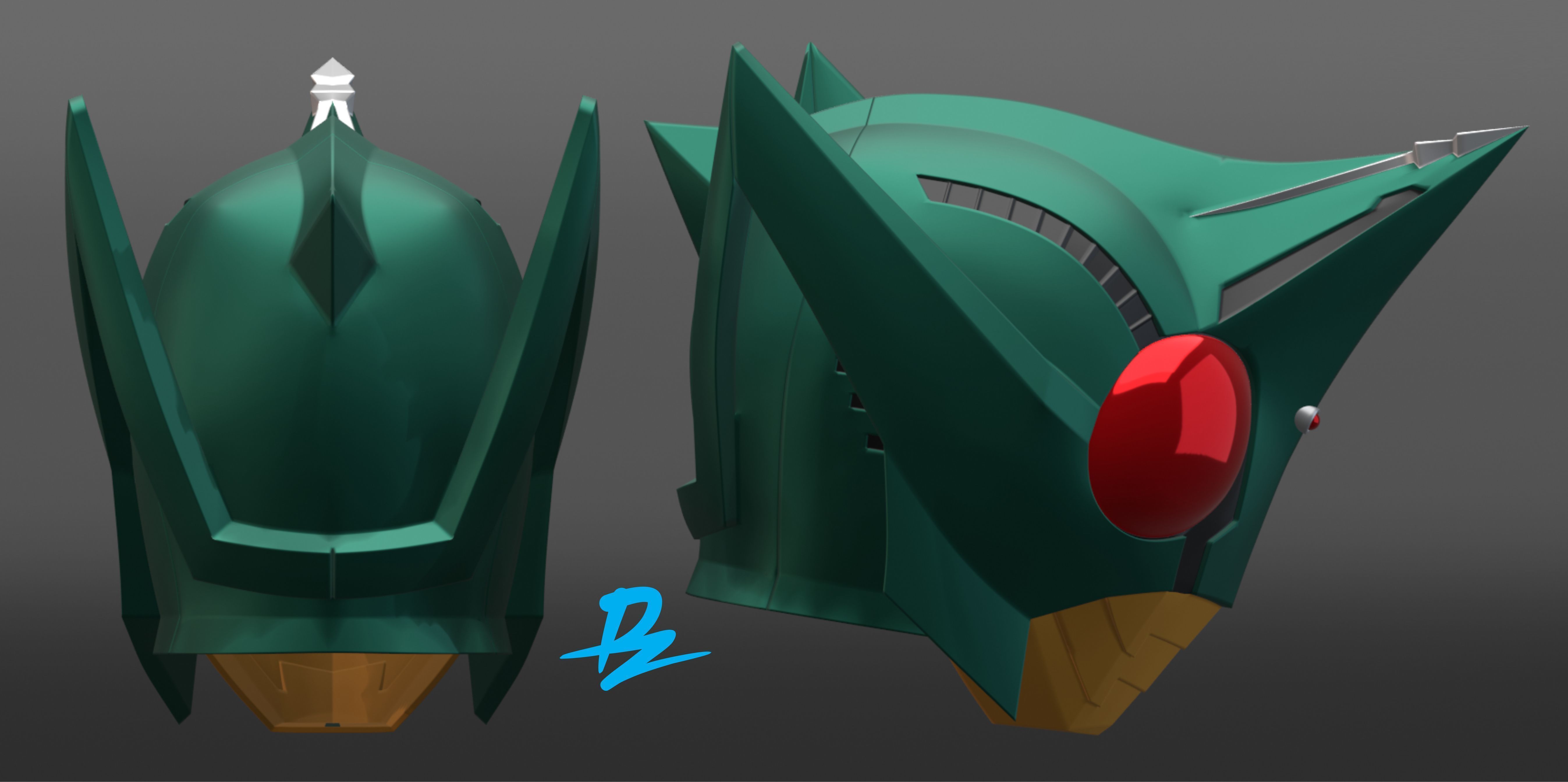 kamen rider Kick Hopper 3D model 3D printable | CGTrader