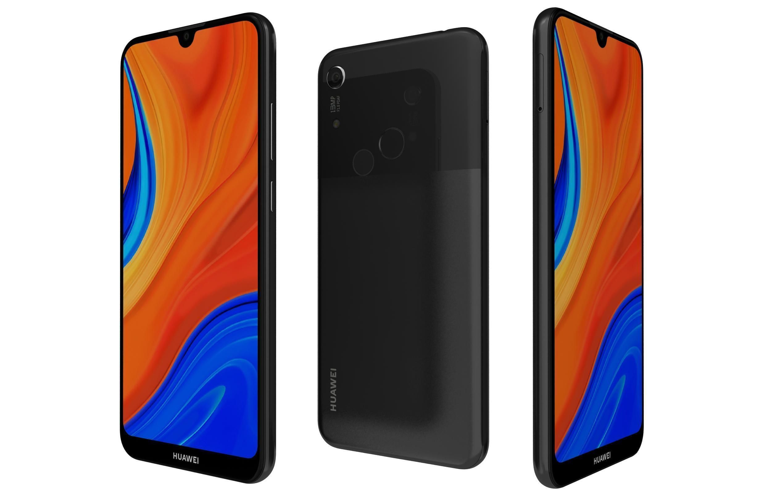 3D model Huawei Y6s Black | CGTrader