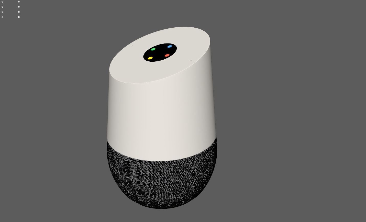Google Home Assistant 3D model | CGTrader