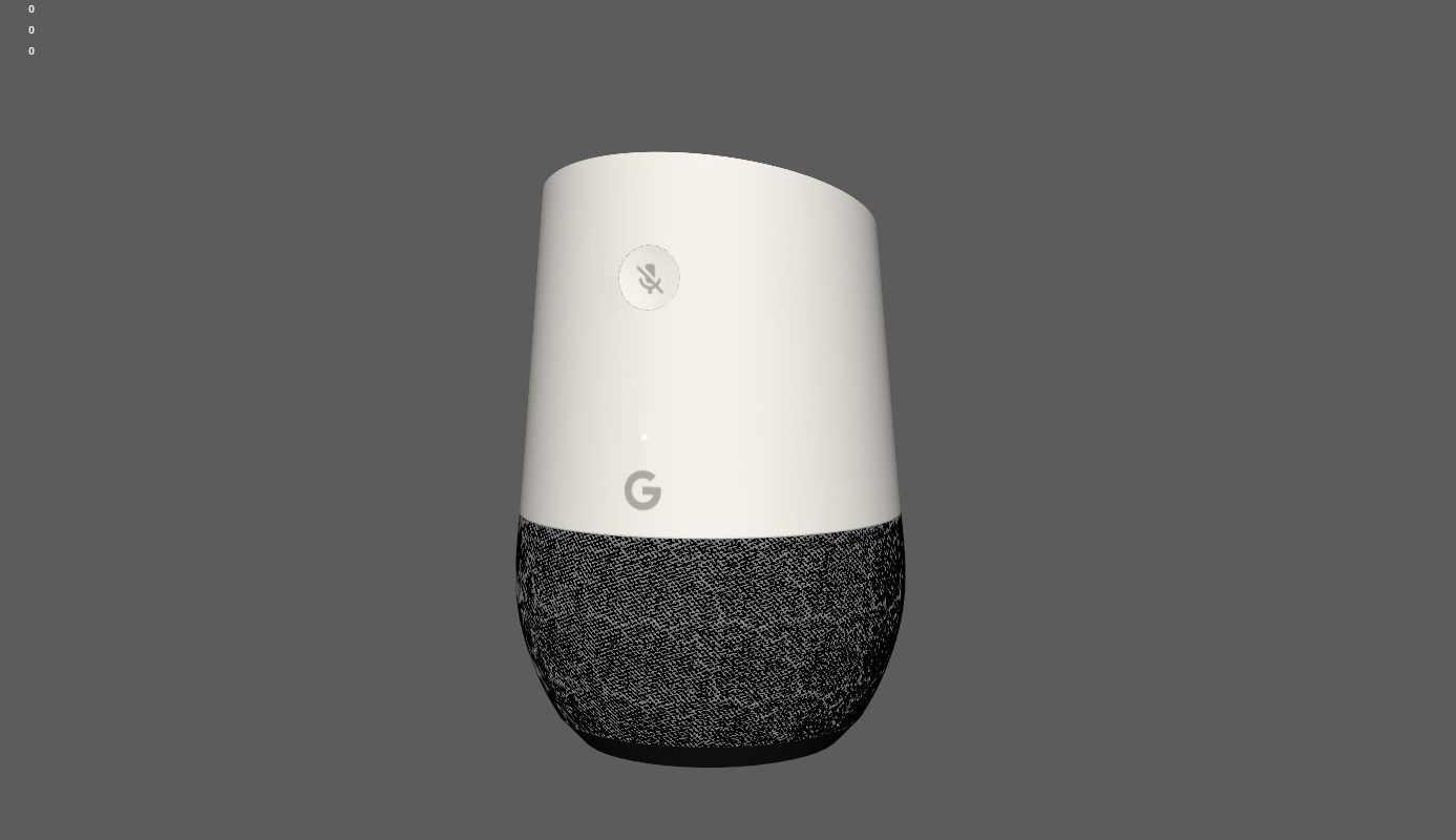 Google Home Assistant 3D model | CGTrader