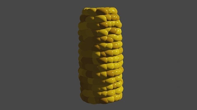 corncob free 3D model | CGTrader