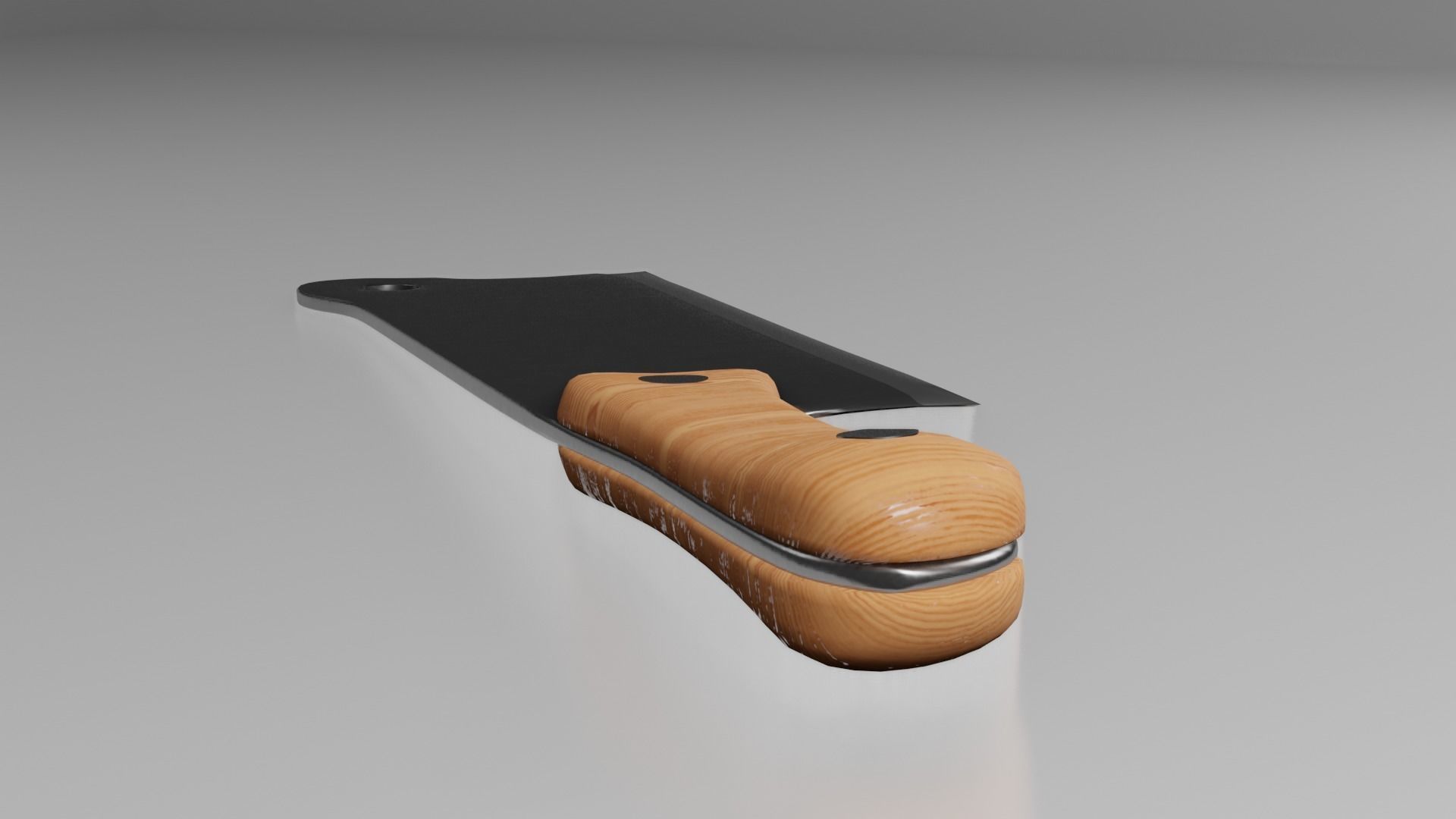 3D model Butcher Knife Model PBR VR / AR / low-poly | CGTrader