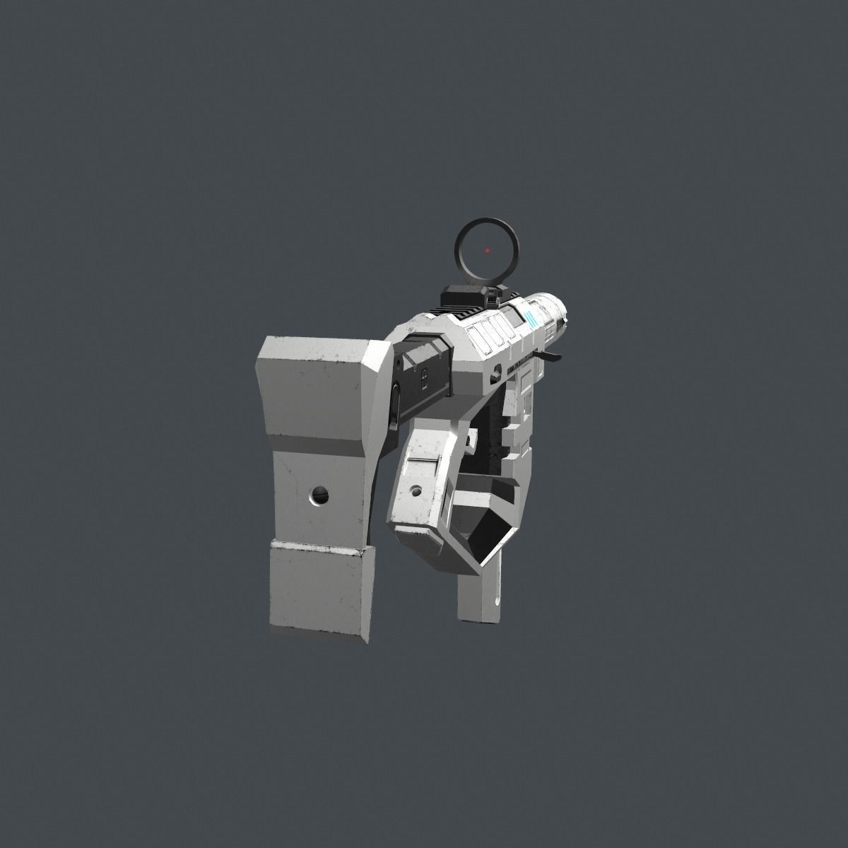 3D model Sci-Fi MP5 Styled Gun VR / AR / low-poly | CGTrader