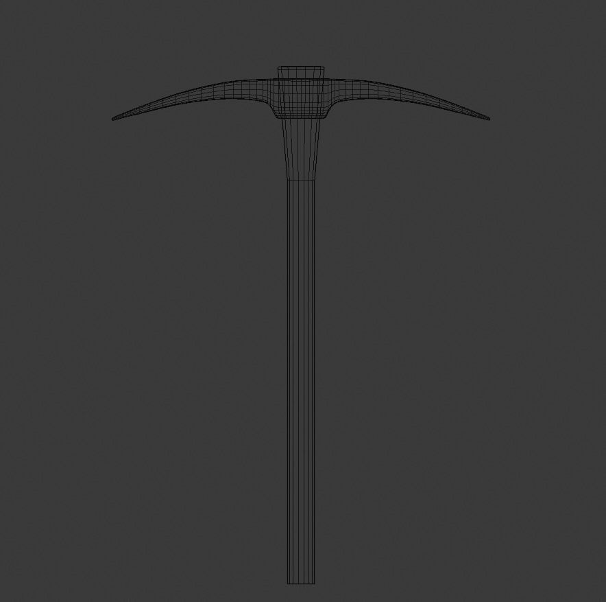 3D model old pickaxe VR / AR / low-poly | CGTrader