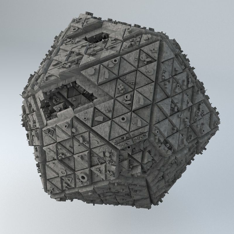 Sci Fi Shapes The Dice of Fantasy 3D model | CGTrader