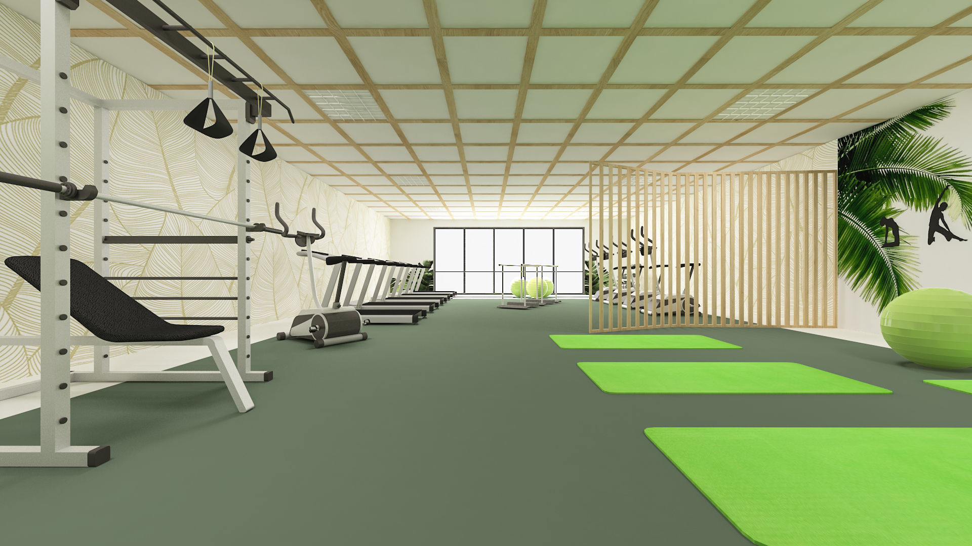 physiotheraphy gym 3D model | CGTrader